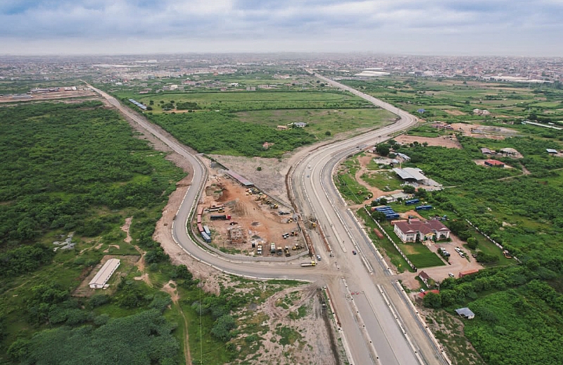 [PHOTOS] 5.8km School Junction-Borteyman-Motorway Road Project 70% ...