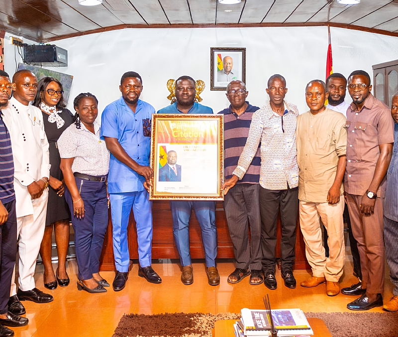 GNACOPS honour Dr. Frank Amoakohene for commitment towards development ...