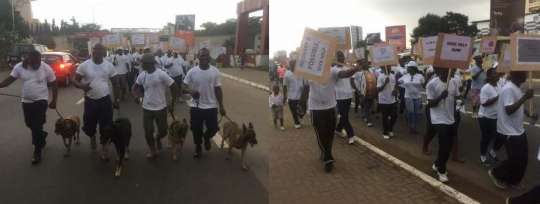 NACOB undertakes health walk