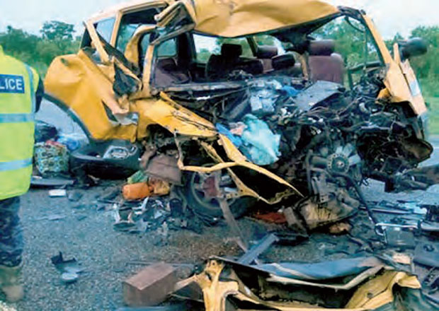 10 Killed In Gory Crash At Bole