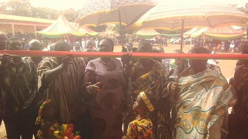 Bono Regional Minister commissions three projects at Dormaa East