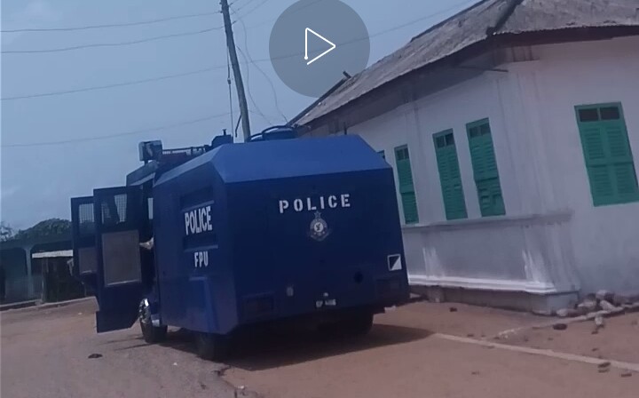 Half Assini Police Barracks On The Verge Of Collapse