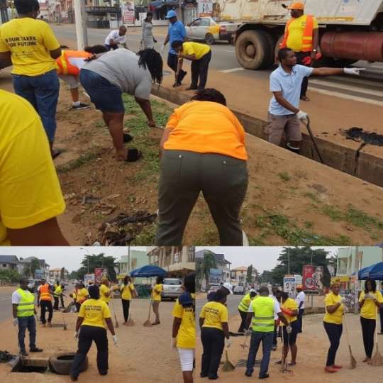 GRA Staff Undertake Clean Up Exercise
