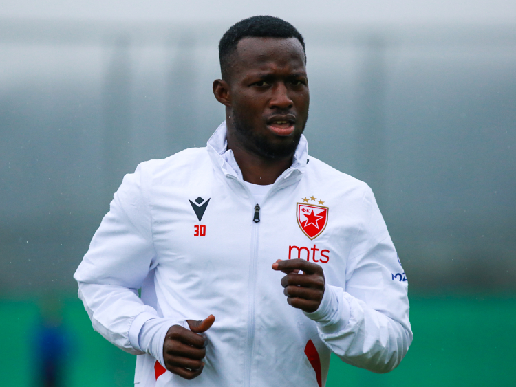 Osman Bukari begins pre-season with Red Star Belgrade ahead of new season