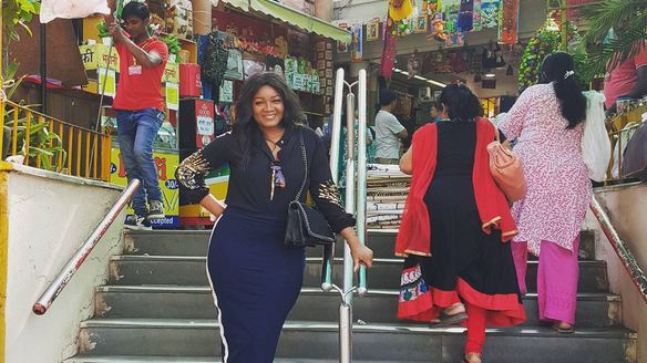 Actress, Omotola Jalade Reveals how she Got Lost in India
