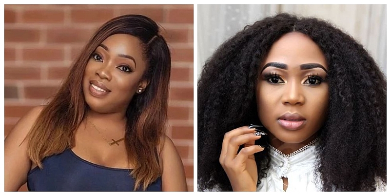 Rosemond Brown kneels to apologize to Moesha on Red Carpet at Golden ...