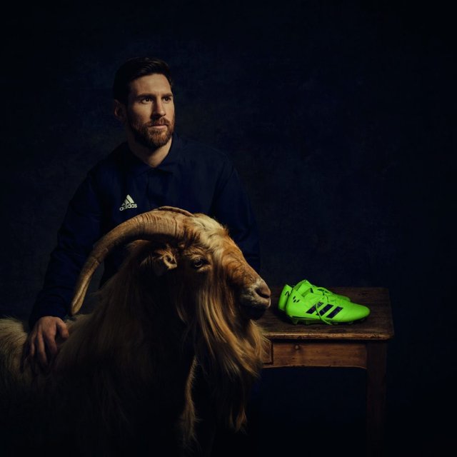 PHOTOS: Messi Breaks Internet With Incredible Photoshoot With GOATS!