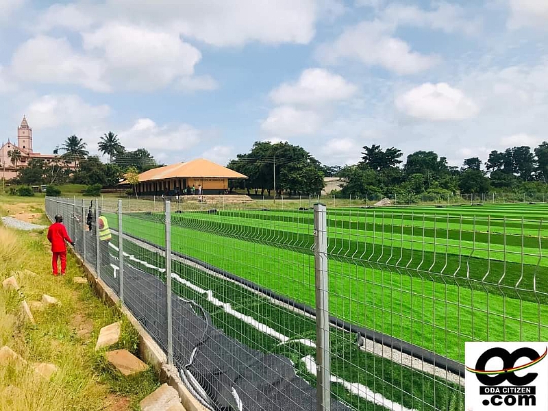 Akim Swedru Astro Turf takes shape