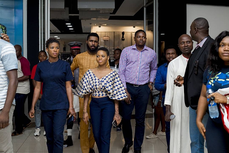 PICTURES OF CHIDINMA’S MEET AND GREET WITH HER FANS IN ENUGU
