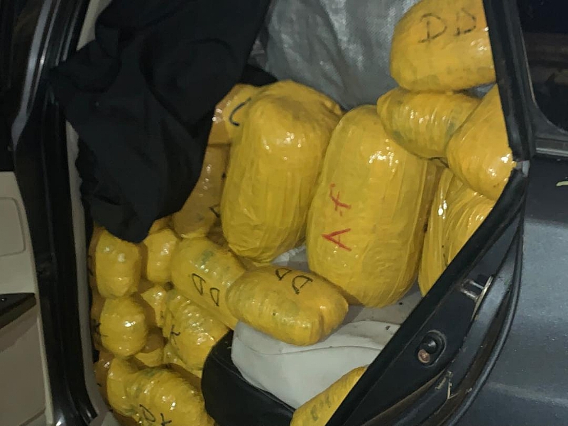 Car loaded with alleged Indian Hemp involved in accident at Akatsi