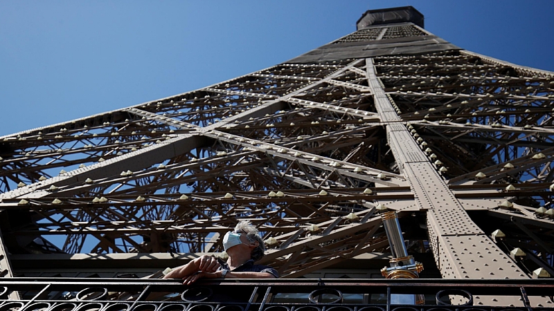 Paris's Eiffel Tower top floor reopens to visitors on 15 July Paris's Eiffel Tower top floor reopens to visitors on 15 July