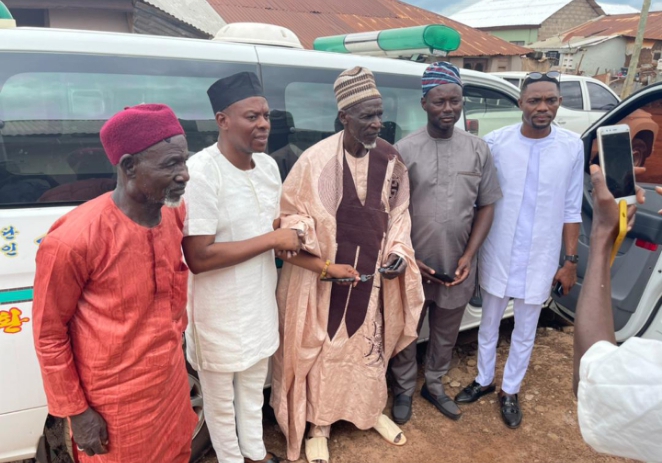 Former Salaga South MP donates hearse to Muslims in Salaga