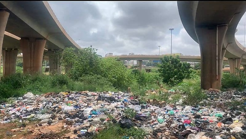 According to them, the underpass the interchange has become a center ...