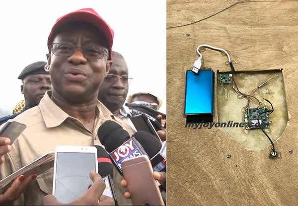 I can't vouch for Inusah's claims bugging device is dead – Amewu