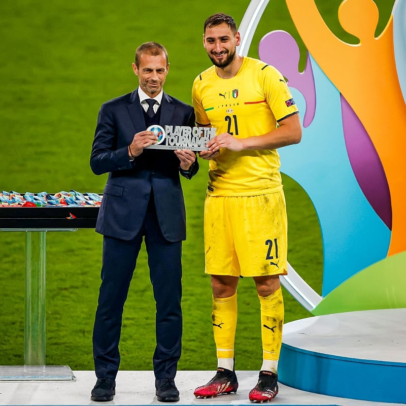 Euro 2020: Italy goalkeeper Gianluigi Donnarumma named player of the ...