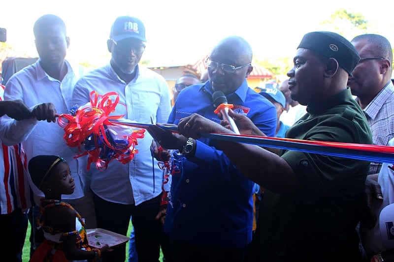 Odotobiri MP joins Bawumia to commission party office at Jacobu
