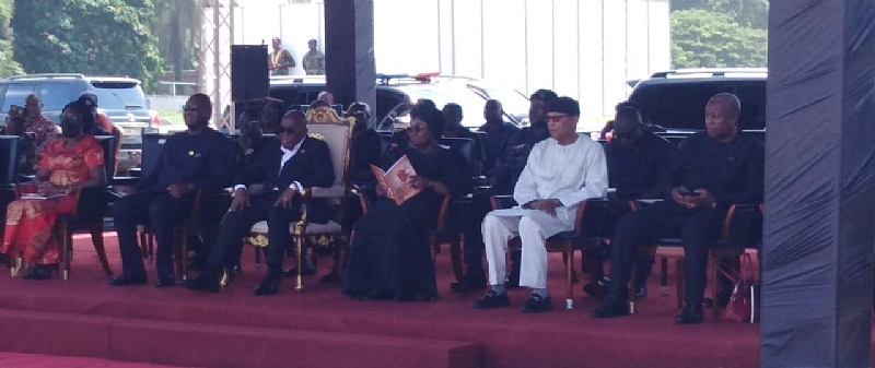 Akufo-Addo, others pay last respect to Ama Ata Aidoo