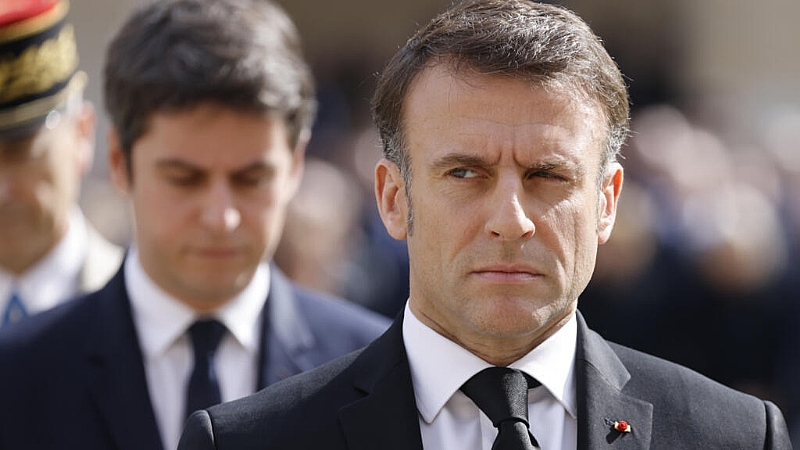 French PM eyes rebuilding political force after party backing
