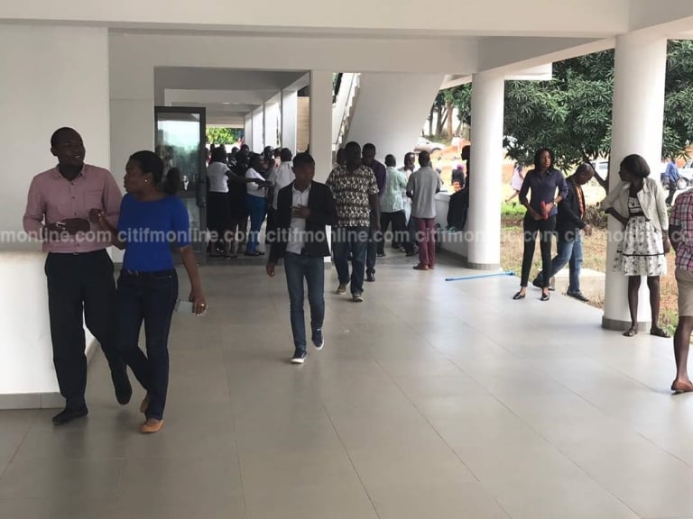 Scores of LLB graduates turn up for Law School entrance exams