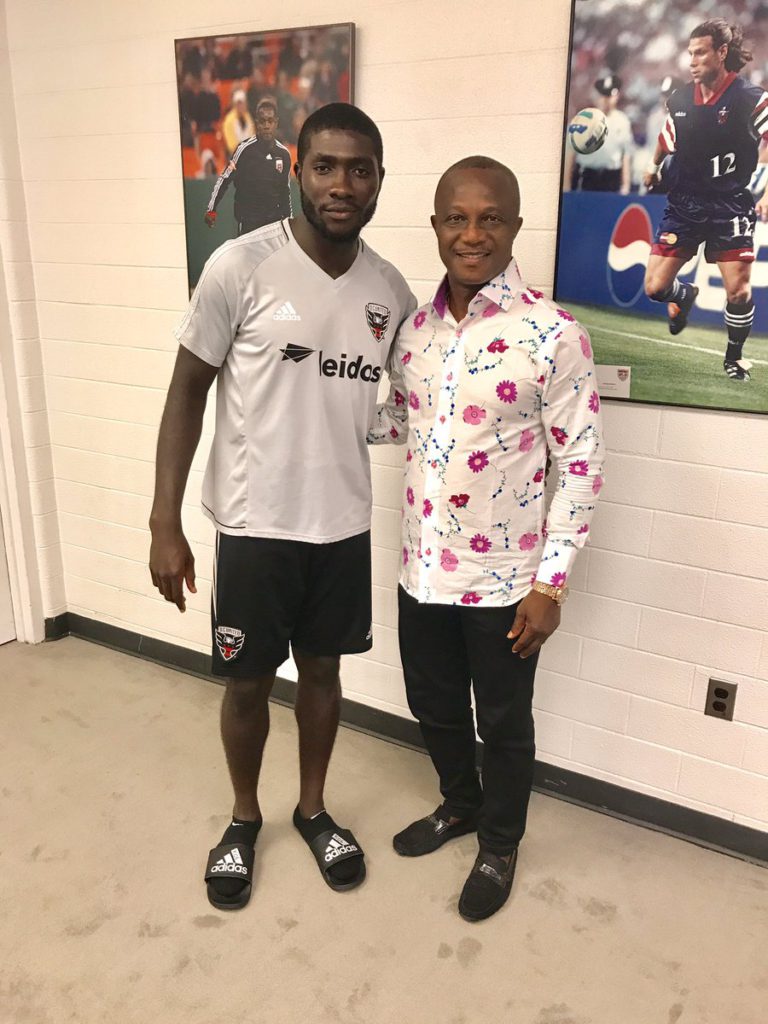 DC United defender Kofi Opare expresses delight over meeting with Ghana ...