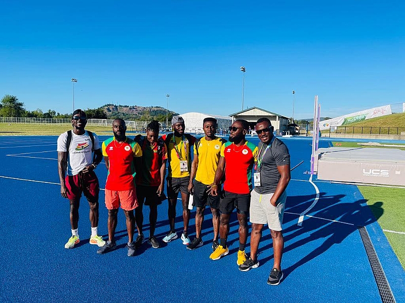 Team Ghana arrives in Eugene for 2022 World Athletics Championships
