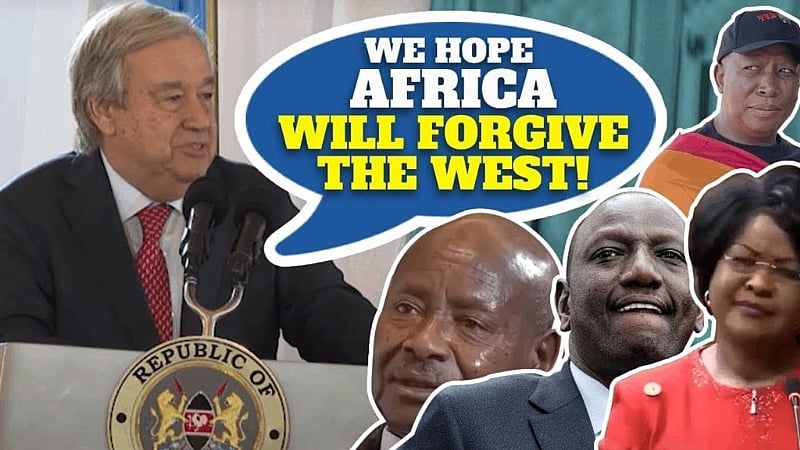 UN Secretary agrees with Akufo-Addo and prays Africa forgives the West