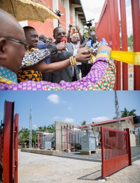 ECG commissions 3.4 million dollar substation at Hohoe