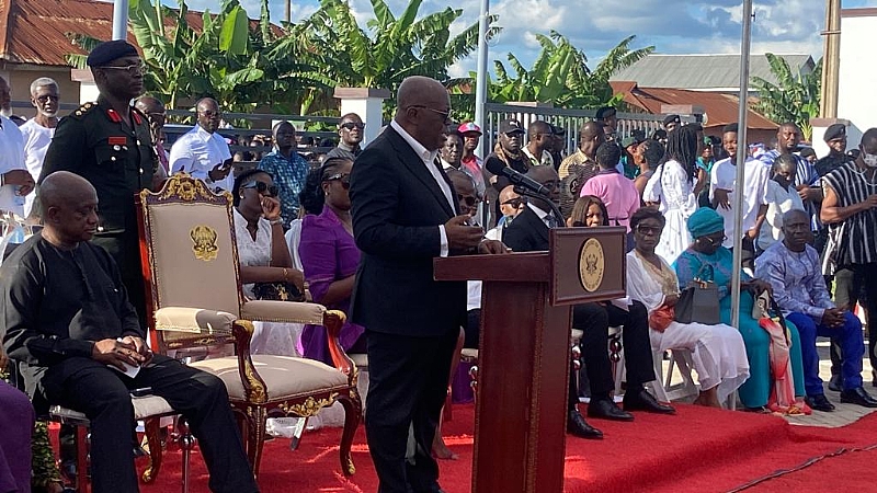 Akufo-Addo commissions Eleanor Akufo-Addo Memorial Social Centre at Mampong