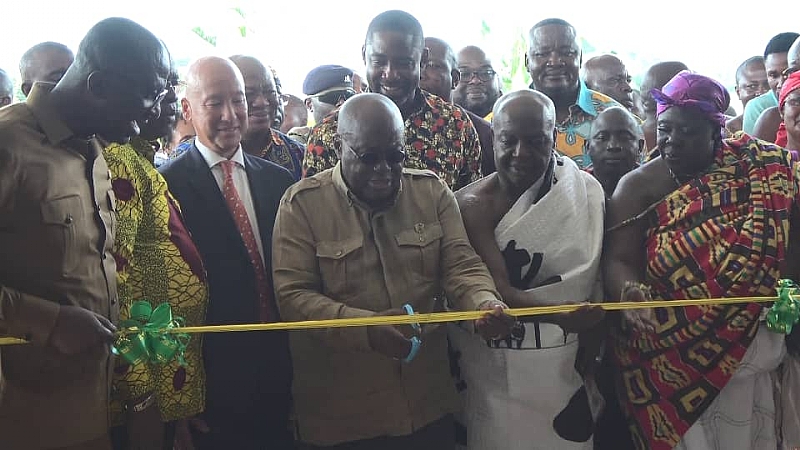 Akufo-Addo commissions 120-bed Fomena Hospital in Adansi North