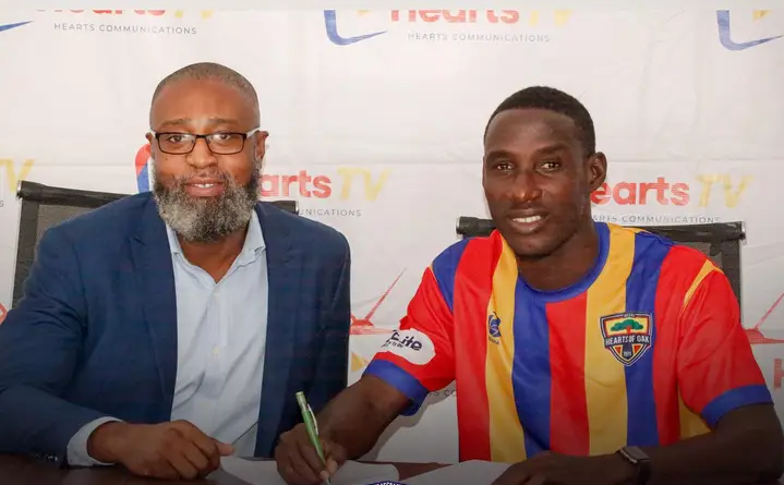 Hearts of Oak sign defender Baba Adamu from Golden Kick FC until 2027