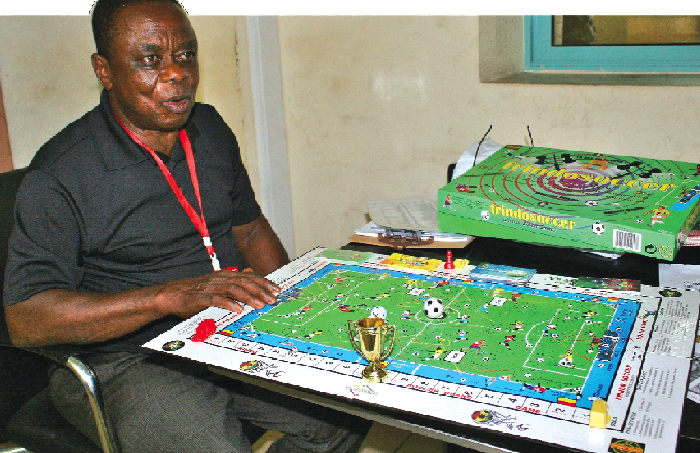 Former teacher John Frimpong-Manso invents indoor football game