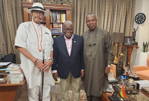 Oskar Ibru visits Akufo-Addo