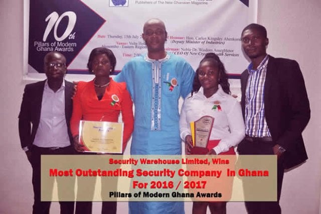 Security Warehouse Limited wins Most Outstanding Security Company in ...