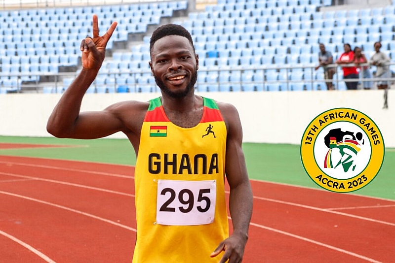 Edwin Gadayi sets national record in 200 meters at LOC 2023 ...