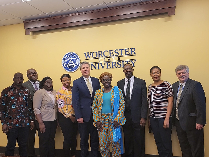 Ghana’s Ambassador to the United States Alima Mahama visits Worcester