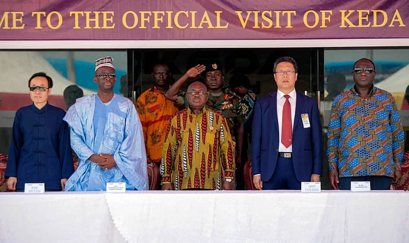 1D1F: Akufo-Addo Supports KEDA Ceramics