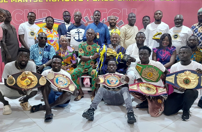 Bronx Gym Champions grace inauguration of Gbese Mantse Charity Peace ...