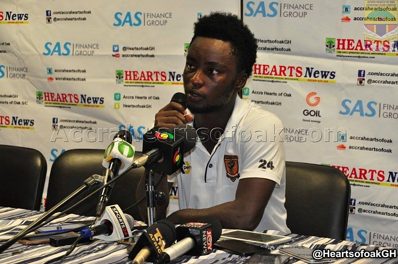 AshGold's Emmanuel Osei Baffour named Man of the Match in Hearts draw