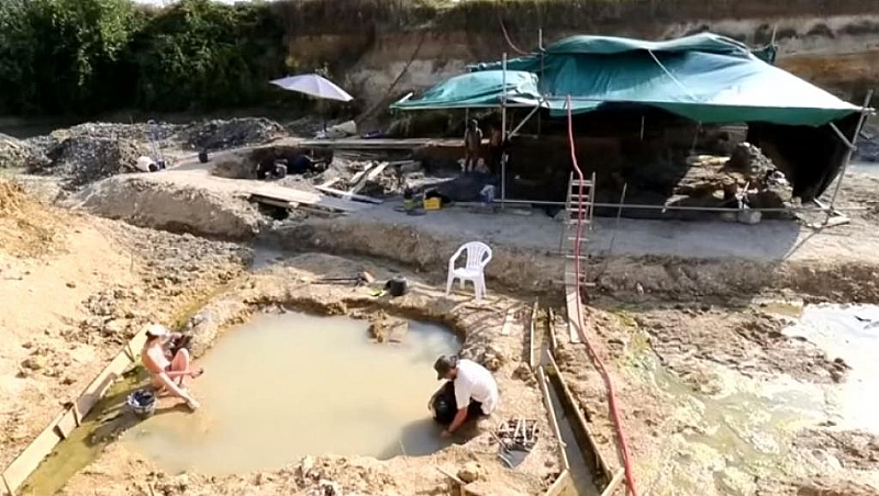 Discovery of dinosaur thigh bone in France thrills scientists