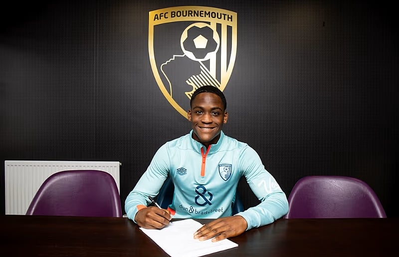 Bournemouth youngster Daniel Adu-Adjei expresses readiness to play for ...