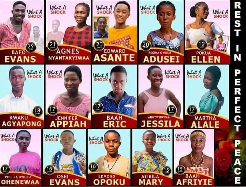 Saviour Church bids emotional farewell to 16 crash victims in mass burial