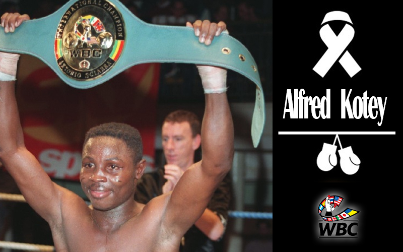 WBC Mourns Death Of Alfred Kotey