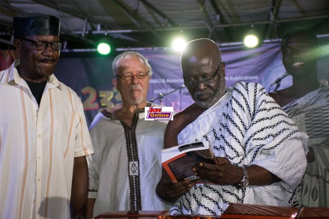 Photos: Professor Collins unveils New Book On Ghana Music