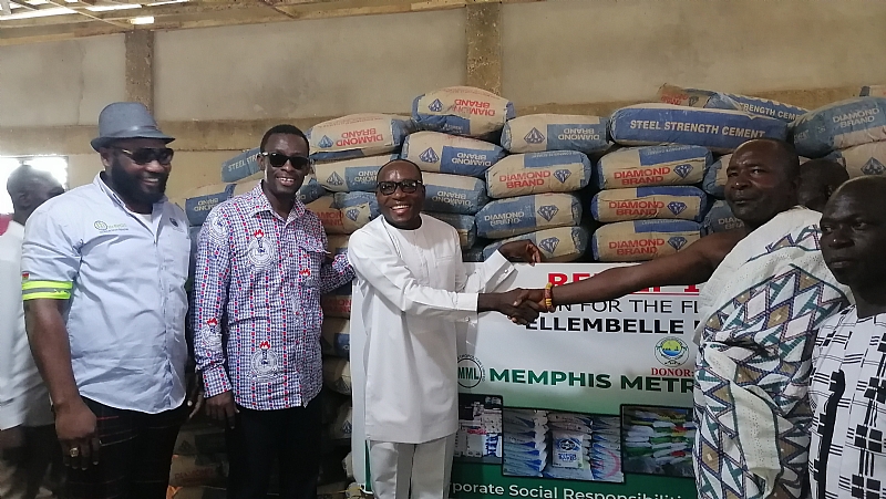 Memphis Metropolitan Ltd supports Nzema Akropong flood victims with ...