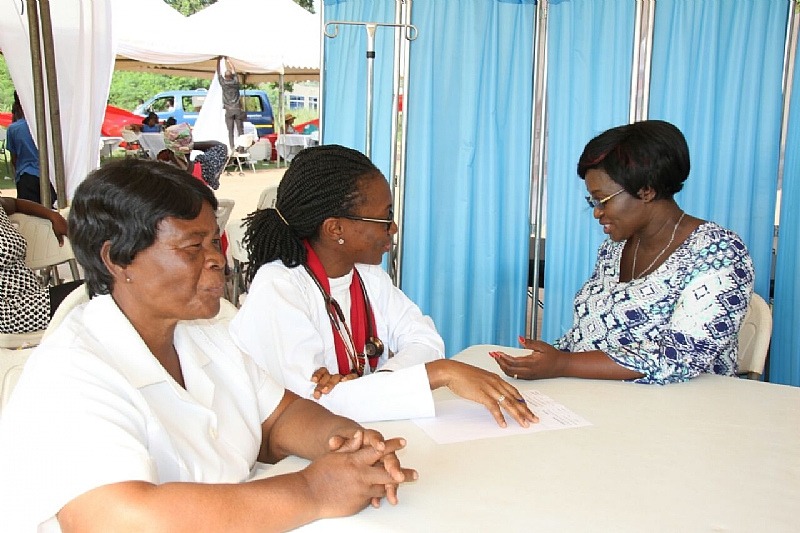 Maame Efua Organises Free Medical Screening For Constituents