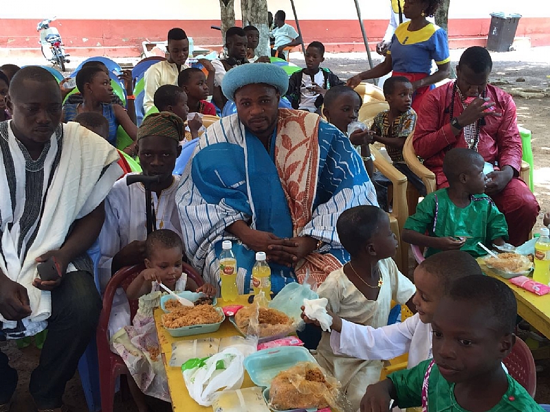 Chief Naatia Supports Tamale Orphanage And Calls For Peaceful Elections