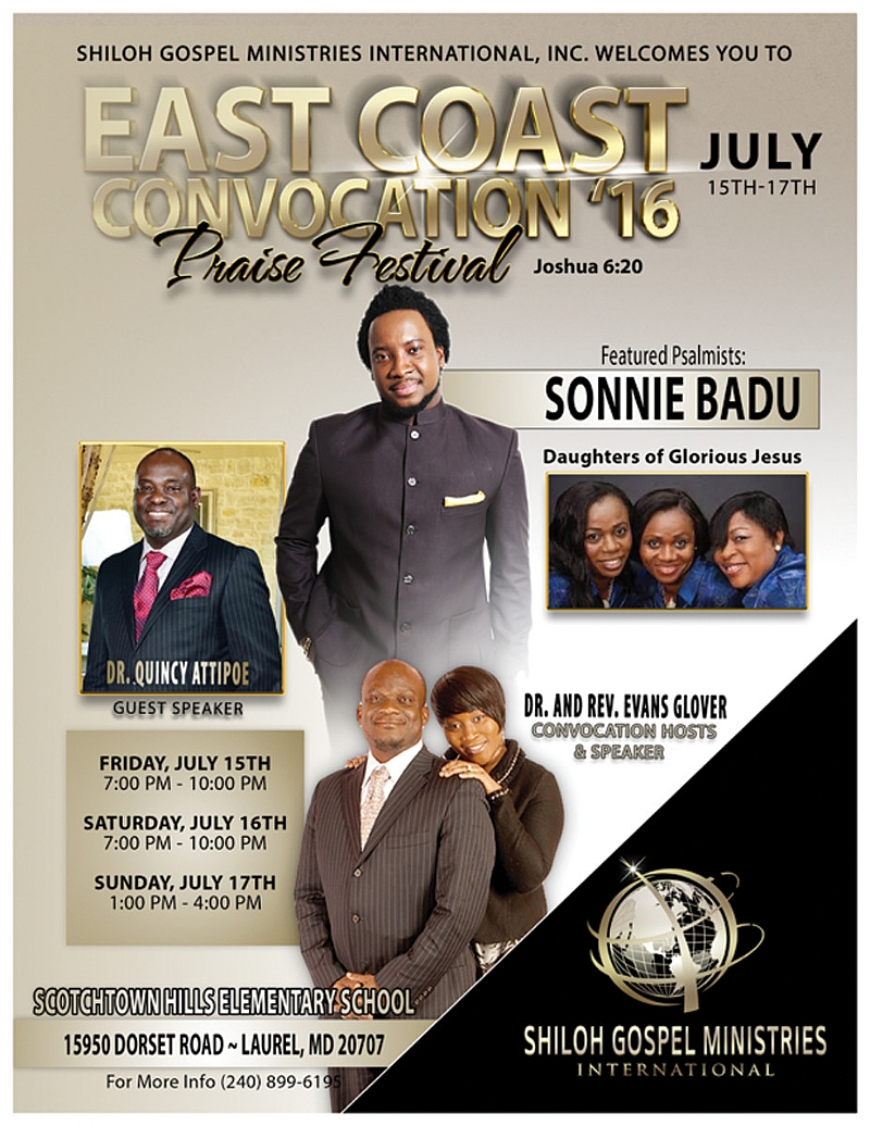 Sonnie Badu, Daughters Of Glorious Jesus & Dr. Quincy Attipoe To Grace ...