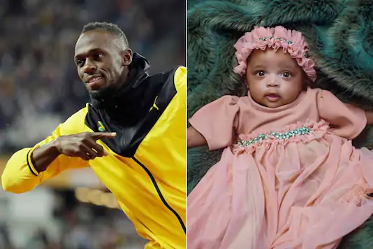 Jamaican Sprinter Usain Bolt Drops First Photos Of Daughter