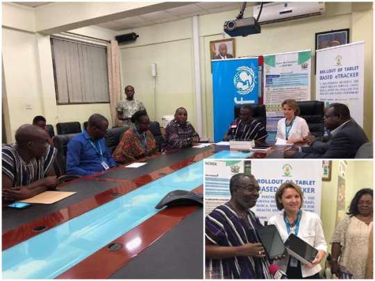 UNICEF Donates 230 Computer Tablets To Ghana Health Service