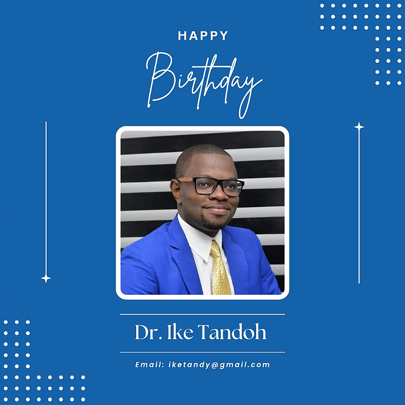 Happy Birthday, Dr. Ike Tandoh